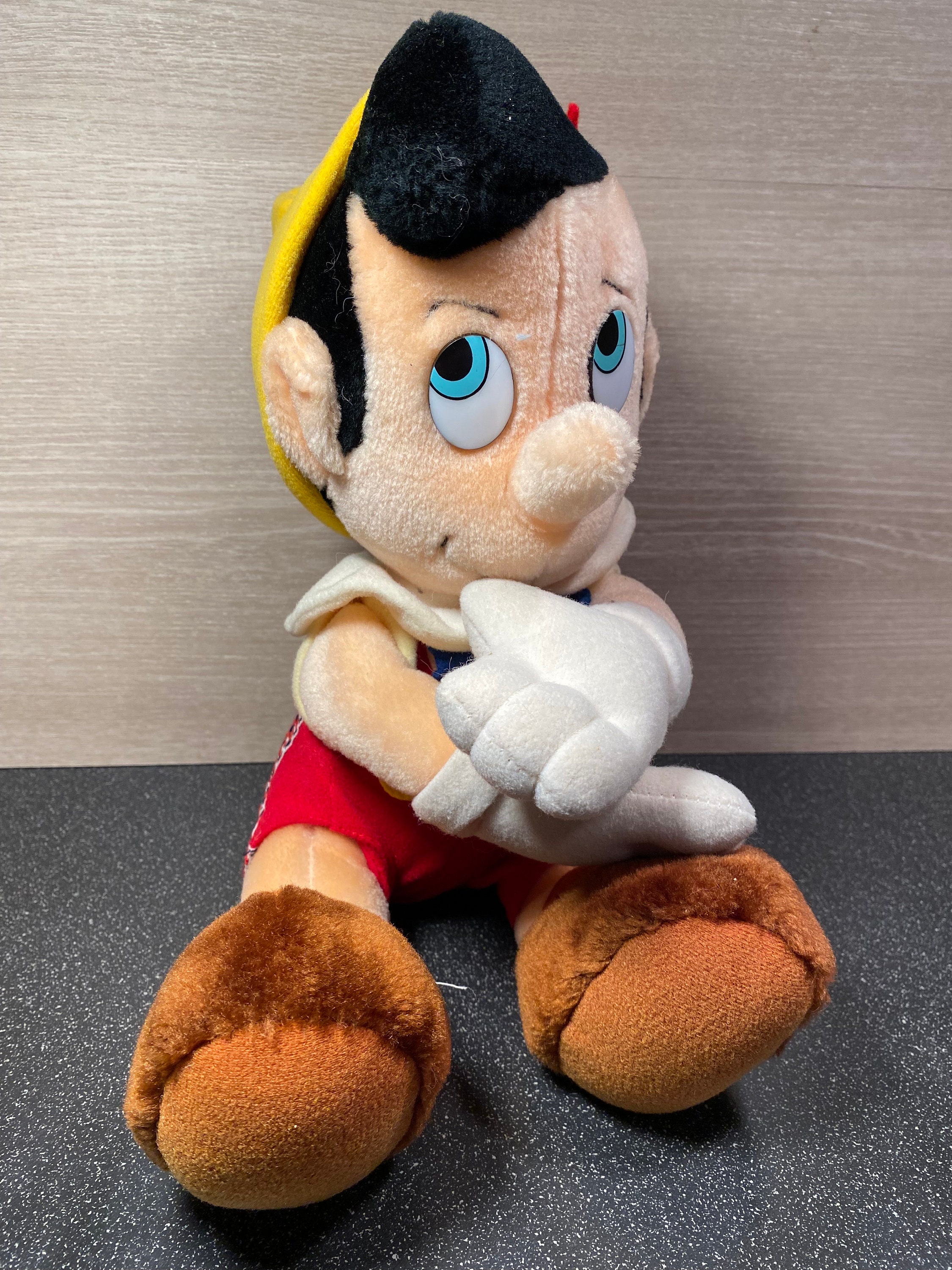 Pinocchio Vintage 1968 Pinocchio Plush Doll 11 Disney Plush Toy Stuffed ...