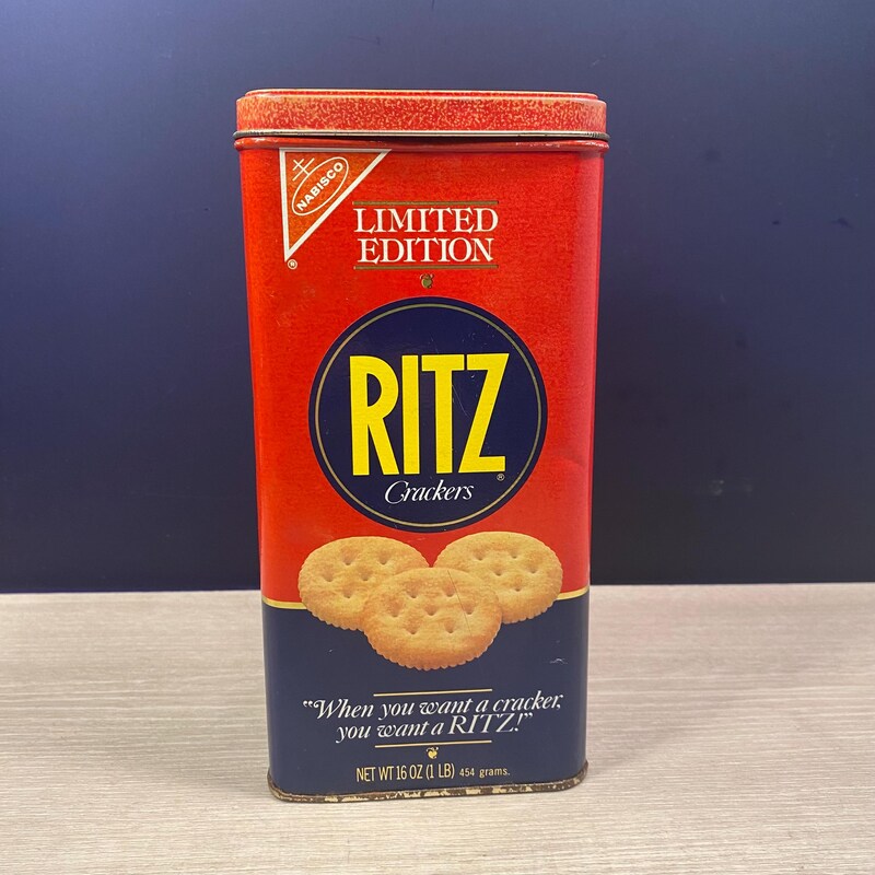 Ritz Cracker Tin - Etsy
