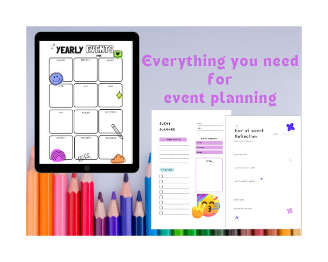 Digital PTA Planner Fundraising Organiser PTFA Education School Notepad ...