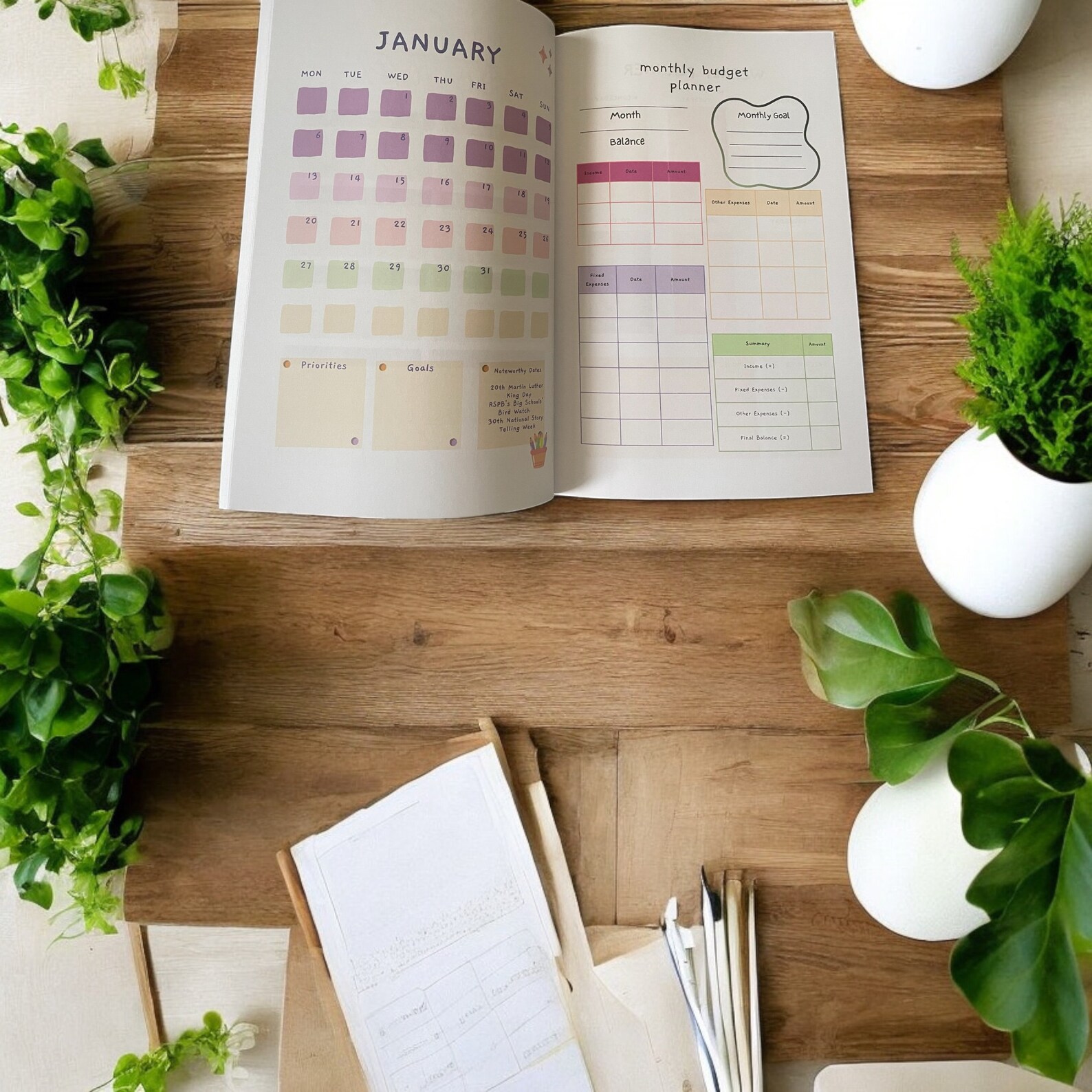 PTA Planner Fundraising Organiser PTFA Education School Notepad New ...