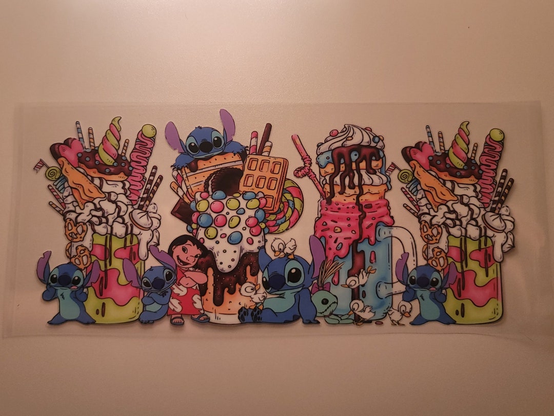 Stitch | UV DTF Transfer Wrap, Ready to Apply, No Heat Needed ...