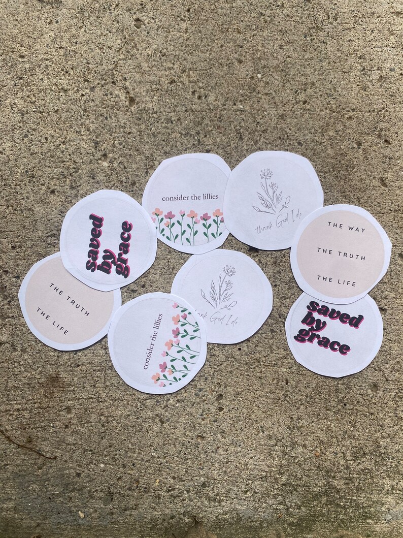 4 Pc Christian Envelope Stickers - Etsy