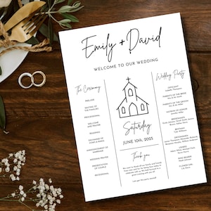 Infographic Wedding Program Wedding Day Program Infographic Program ...