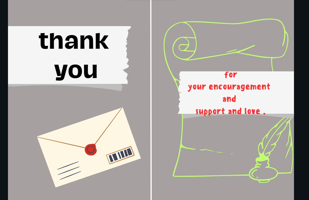 A Simple Thank You Greeting Card ,warmest Thanks A Card of Appreciation ...