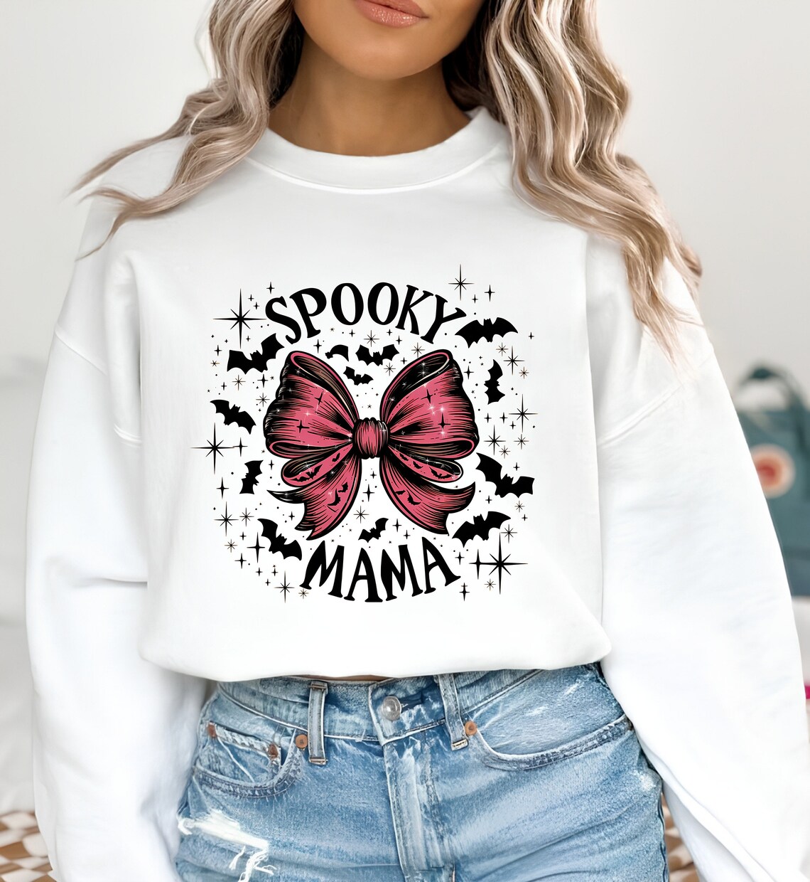 Spooky Mama Png, Coquette Halloween Png, Gothic Png, Spooky Season Png ...