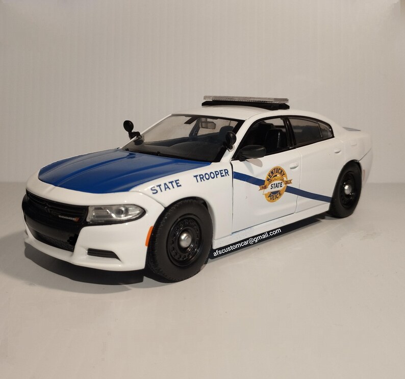 Kentucky State Police Trooper Model Car Diecast Dodge Charger 1:24 ...
