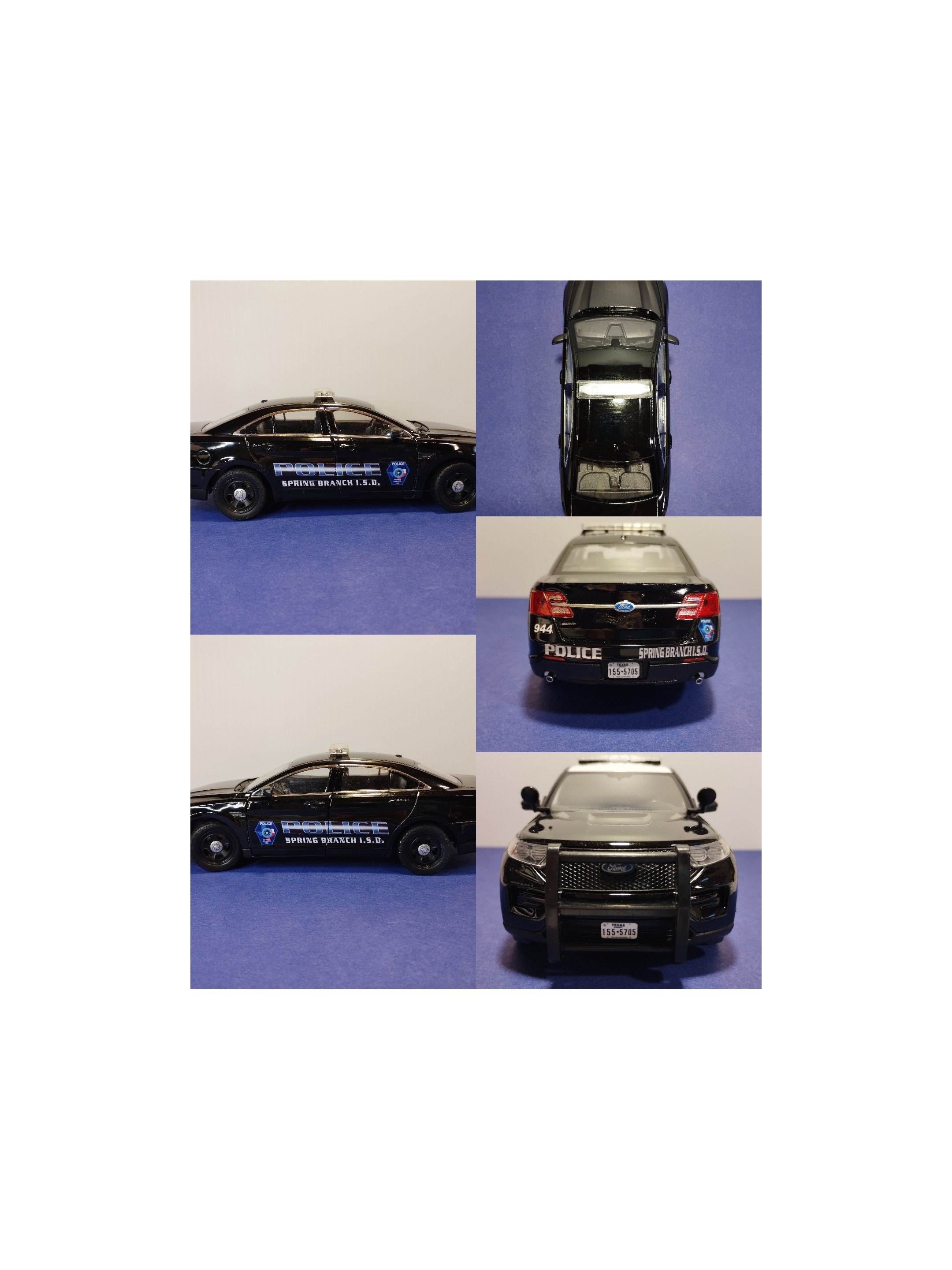 Spring Branch I.S.D Police Department Police in Taxes Model - Etsy