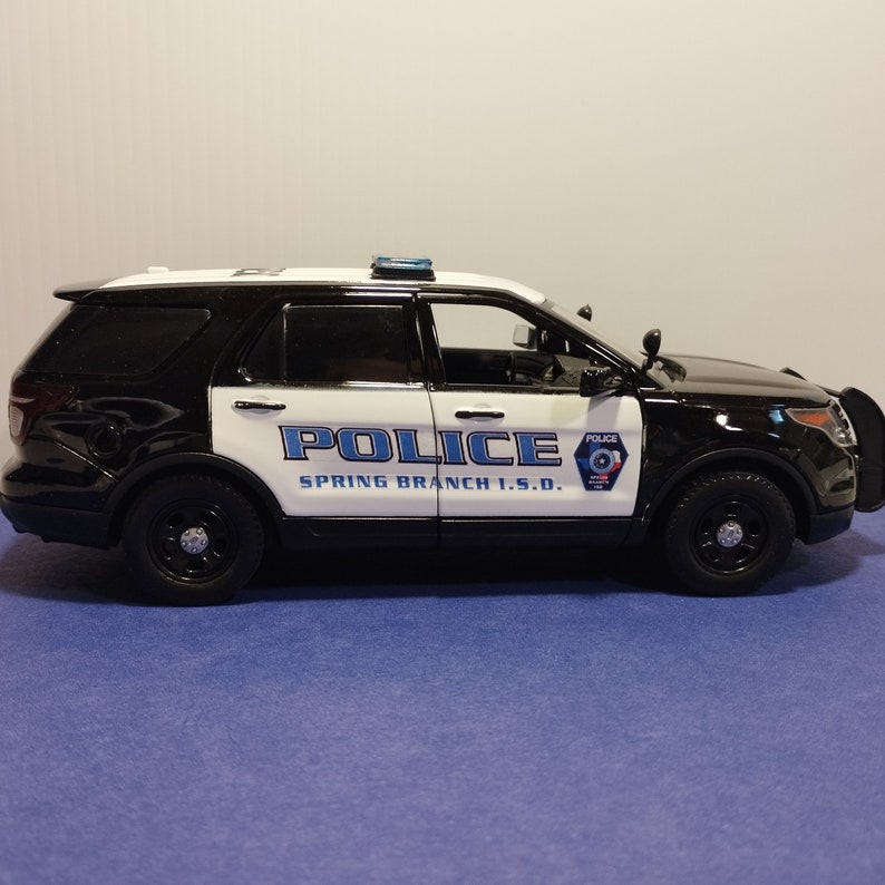 1:24 Spring Branch I.S.D Police Department Police in Taxes - Etsy