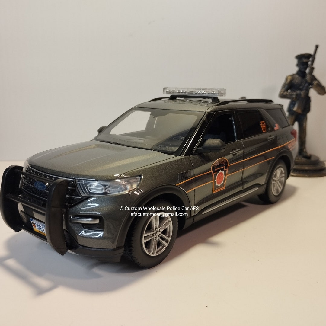 Pennsylvania State Police Model Car Ford Explorer 1:24 Scale Diecast ...