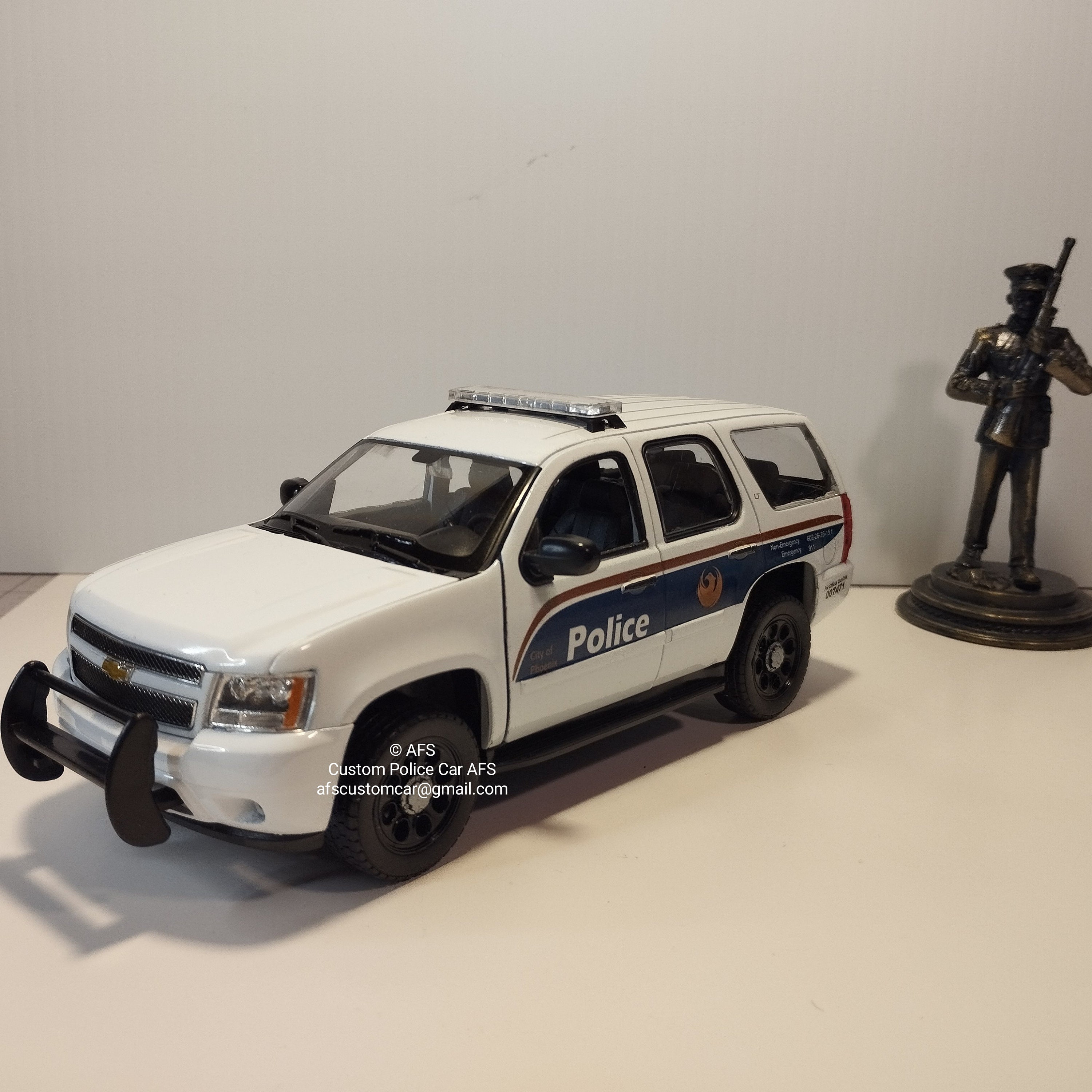 Phoenix Police Department Phoenix Arizona Model Car Diecast Tahoe 1:24 ...