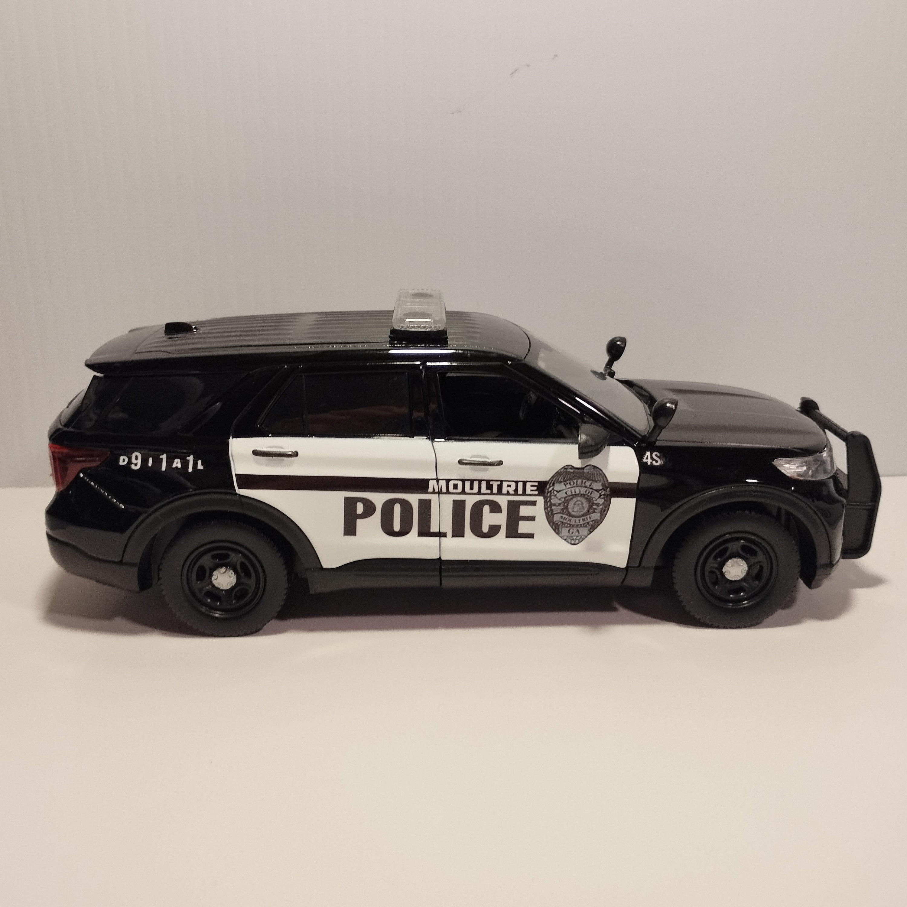 City of Moultrie GA Police Car 2022 Ford Interceptor Model Car Diecast ...