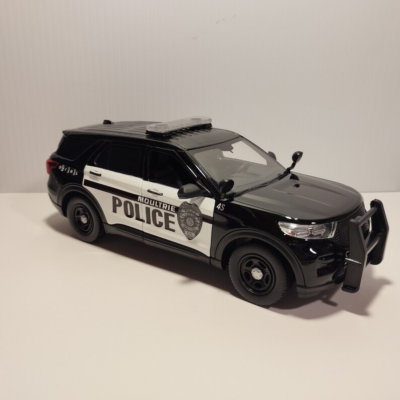 City of Moultrie GA Police Car 2022 Ford Interceptor Model Car Diecast ...