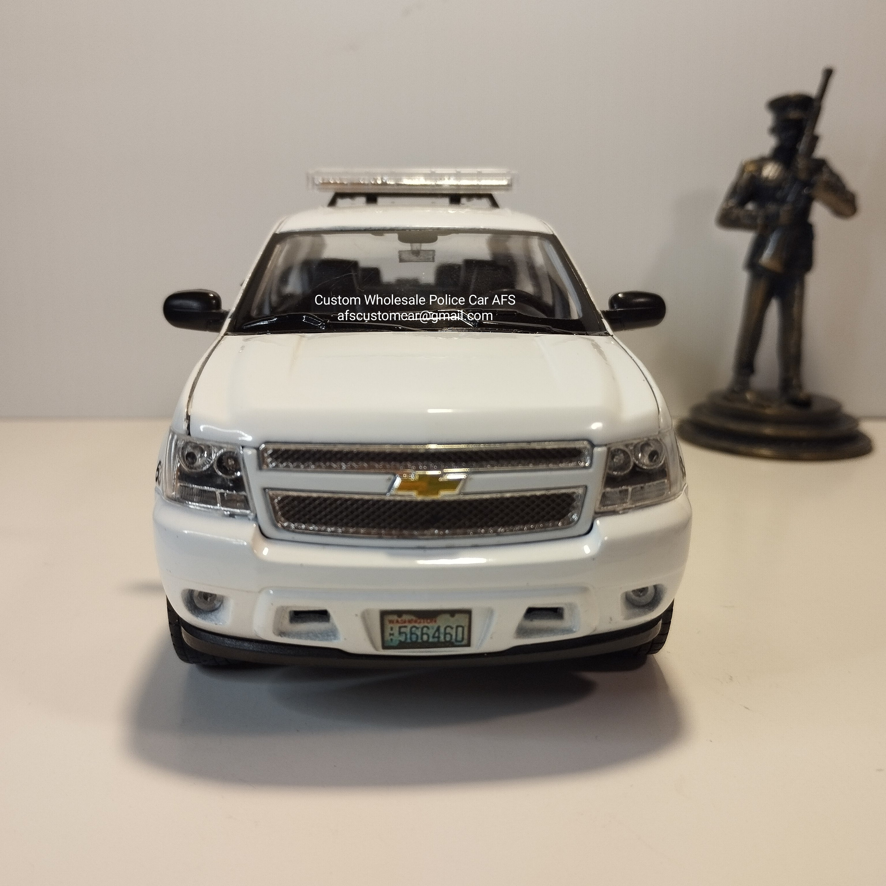 Centralia Police Department Model Car Diecast Tahoe 1:24 / Custom ...