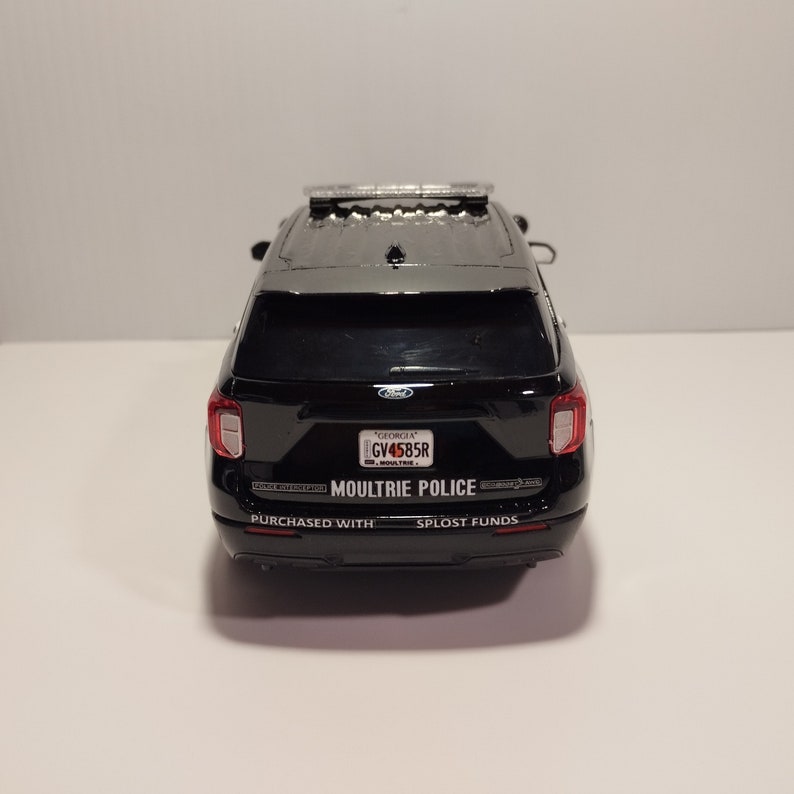 City of Moultrie GA Police Car 2022 Ford Interceptor Model Car Diecast ...
