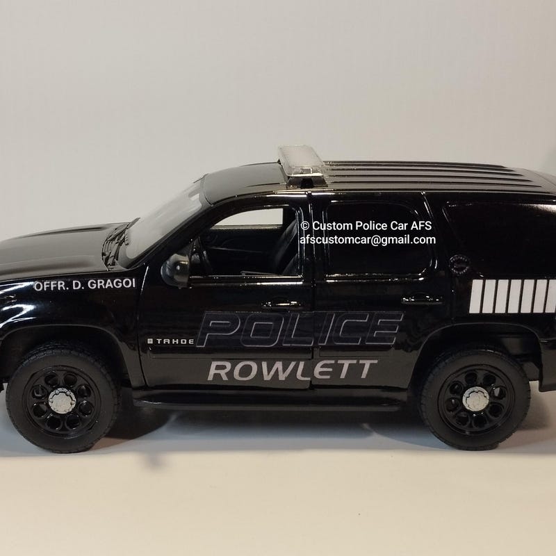 1/24 Scale Diecast Police Cars - Etsy