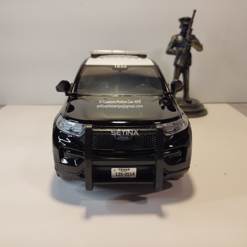 Austin Texas Police Car Ford Explorer Model Car Diecast 1:24 / Custom ...