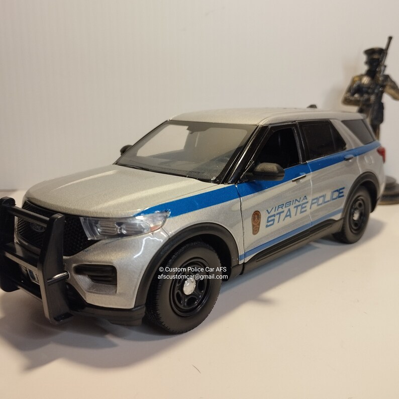 Virginia State Police Model Car Diecast 2022 Ford Explorer 1:24 ...