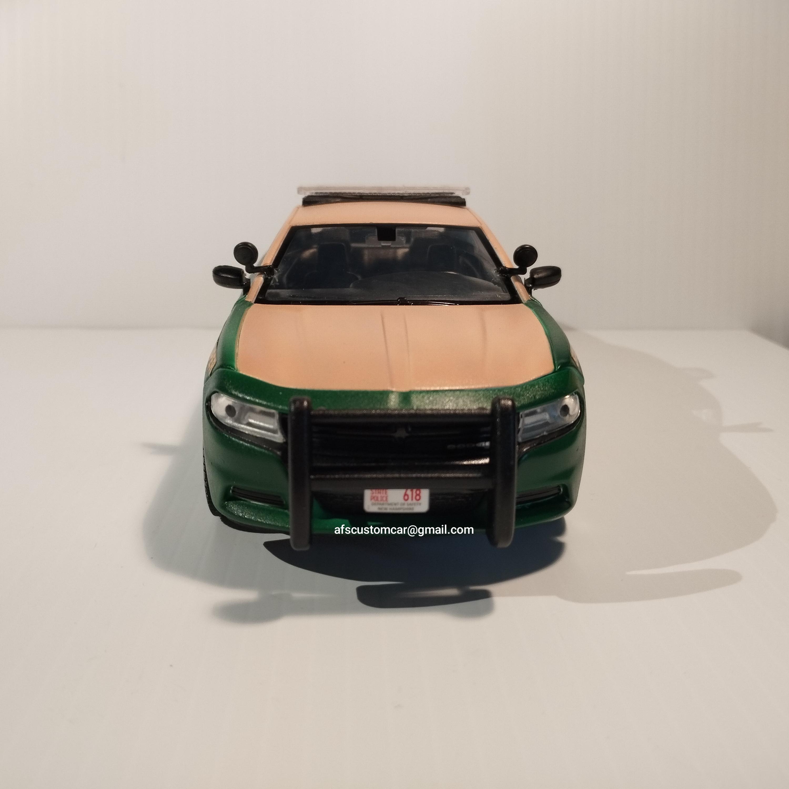 New Hampshire State Police Model Car Diecast 2023 Dodge Charger 1:24 ...