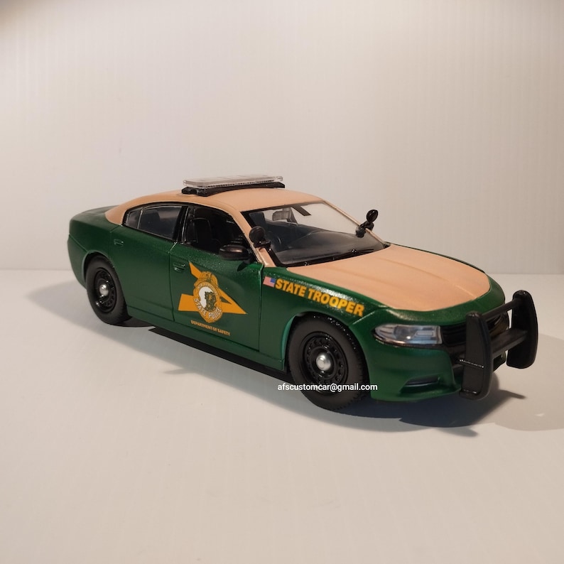 New Hampshire State Police Model Car Diecast 2023 Dodge Charger 1:24 ...