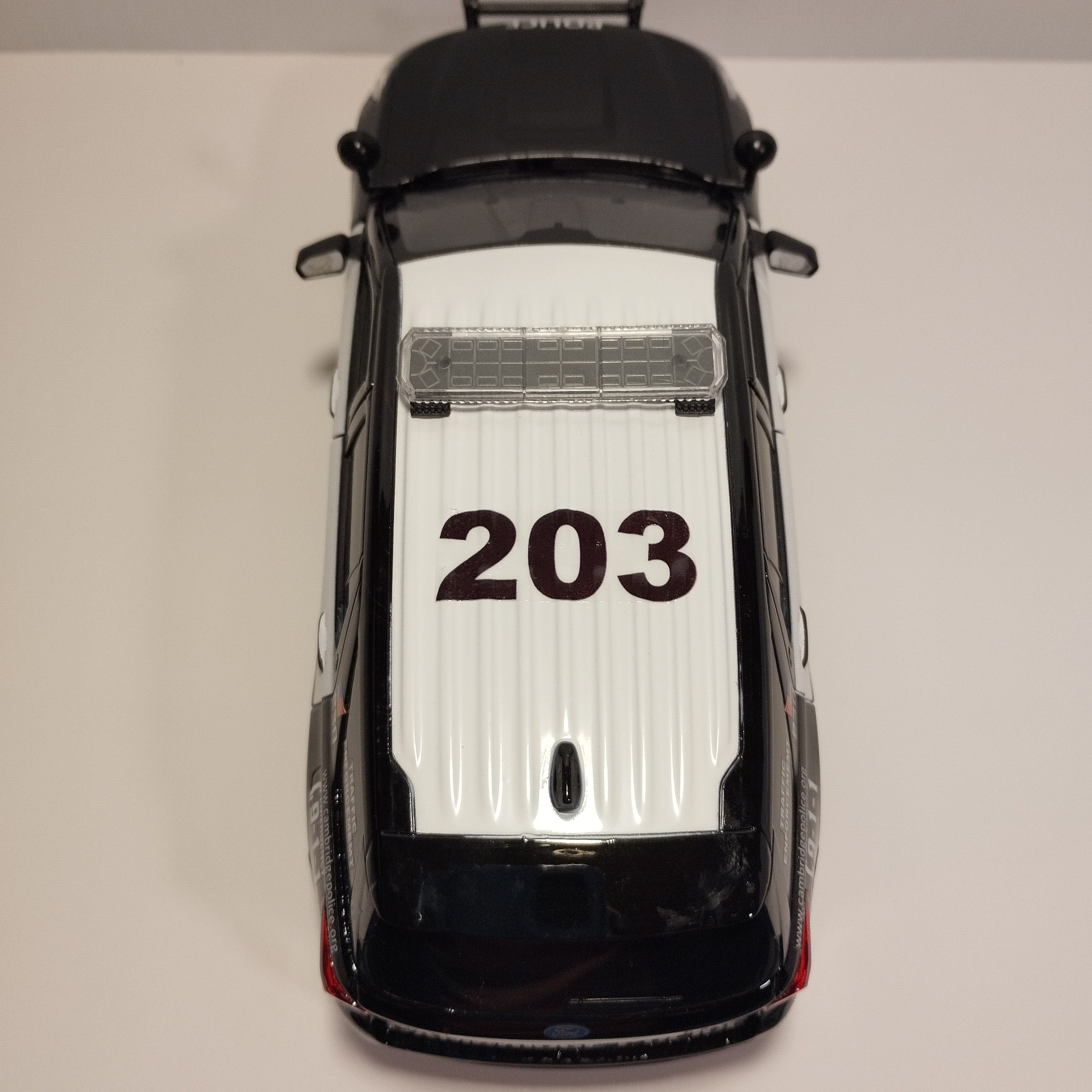 Cambridge Police Car 2022 Ford Interceptor Model Car Diecast 1:24 ...