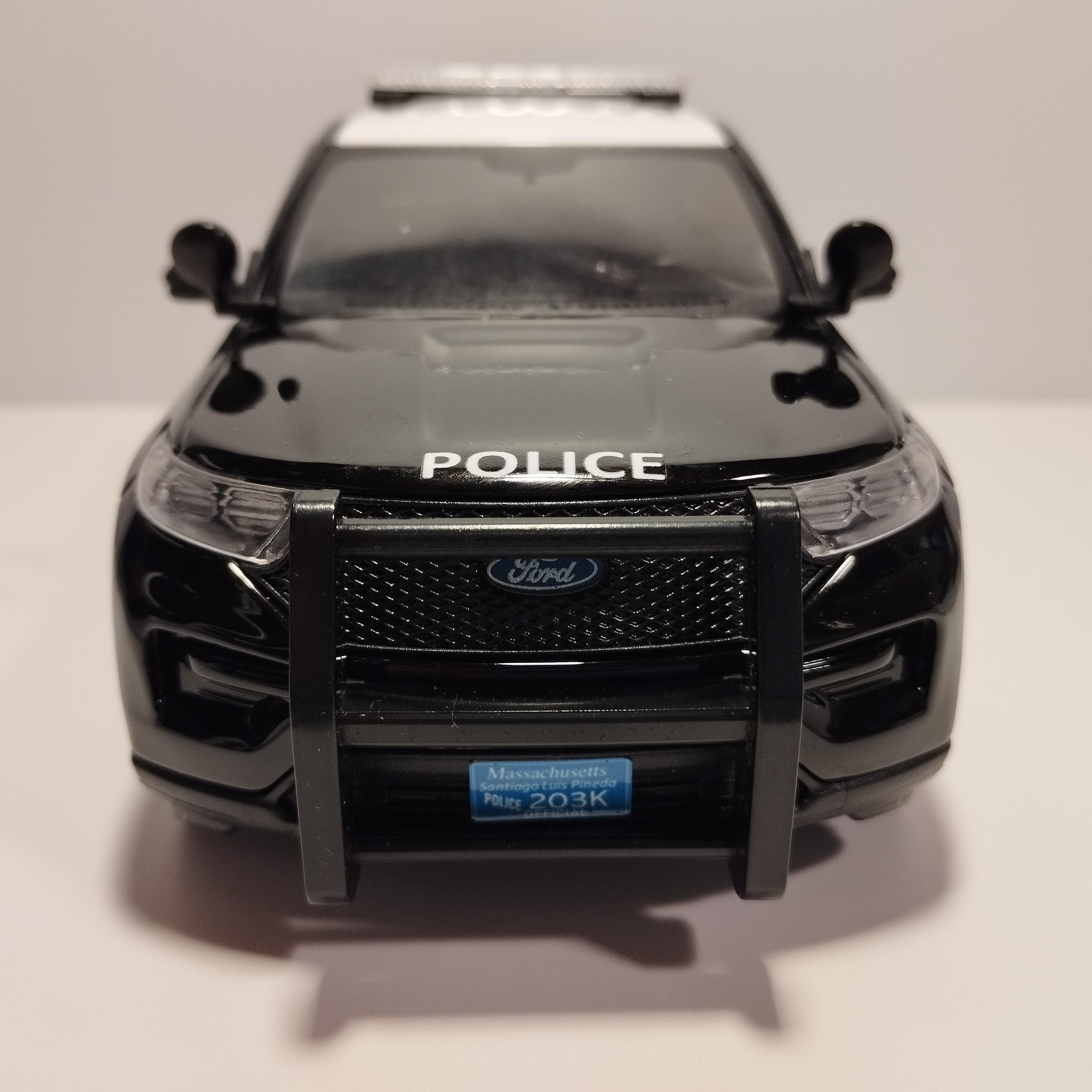 Cambridge Police Car 2022 Ford Interceptor Model Car Diecast 1:24 ...