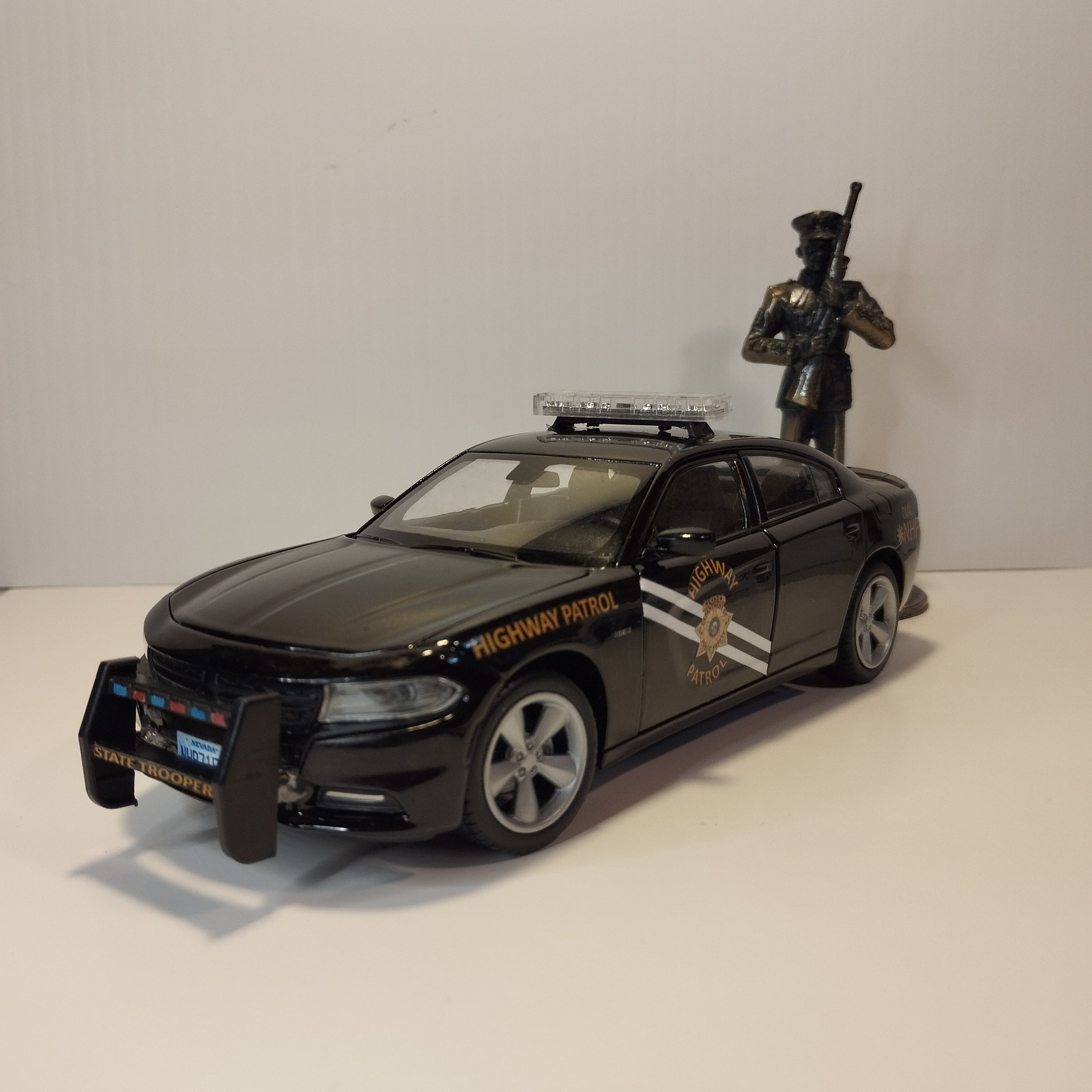 Nevada Highway Patrol Police Model Car Diecast Dodge Charger R/T 1:24 ...