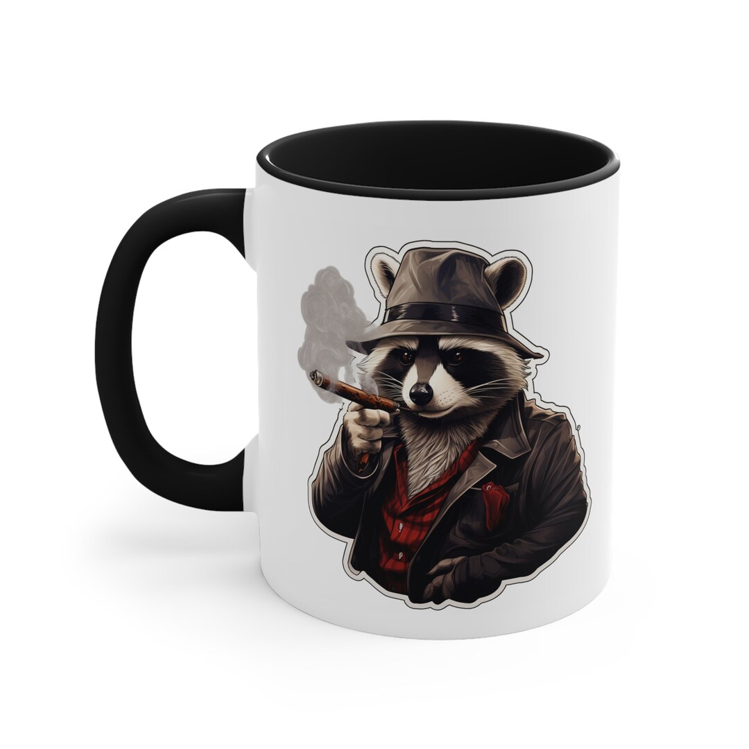 Two Tone Coffee Mugs, Travel Coffee Mugs, 11oz Mug With C-handle, Dad ...