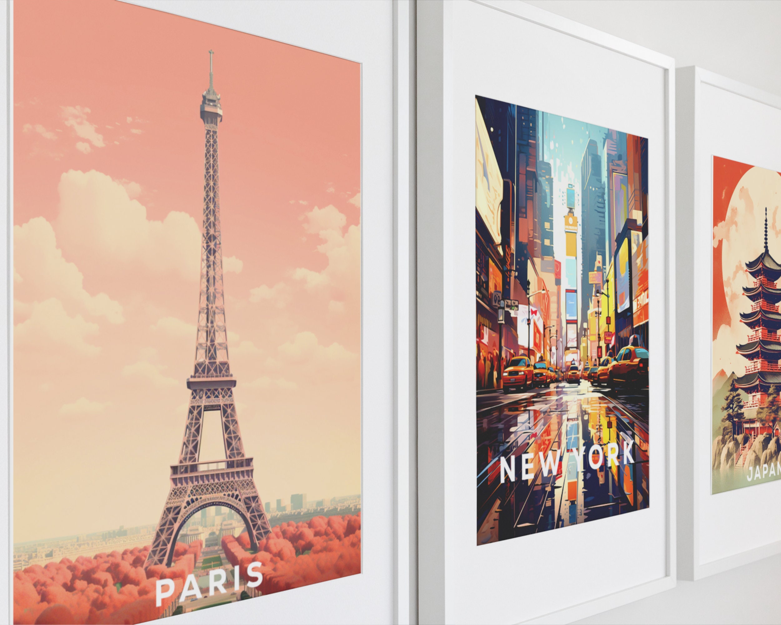 Japan Wall Art Poster, Japanese Art, Retro Wall Decor, Japan Poster ...
