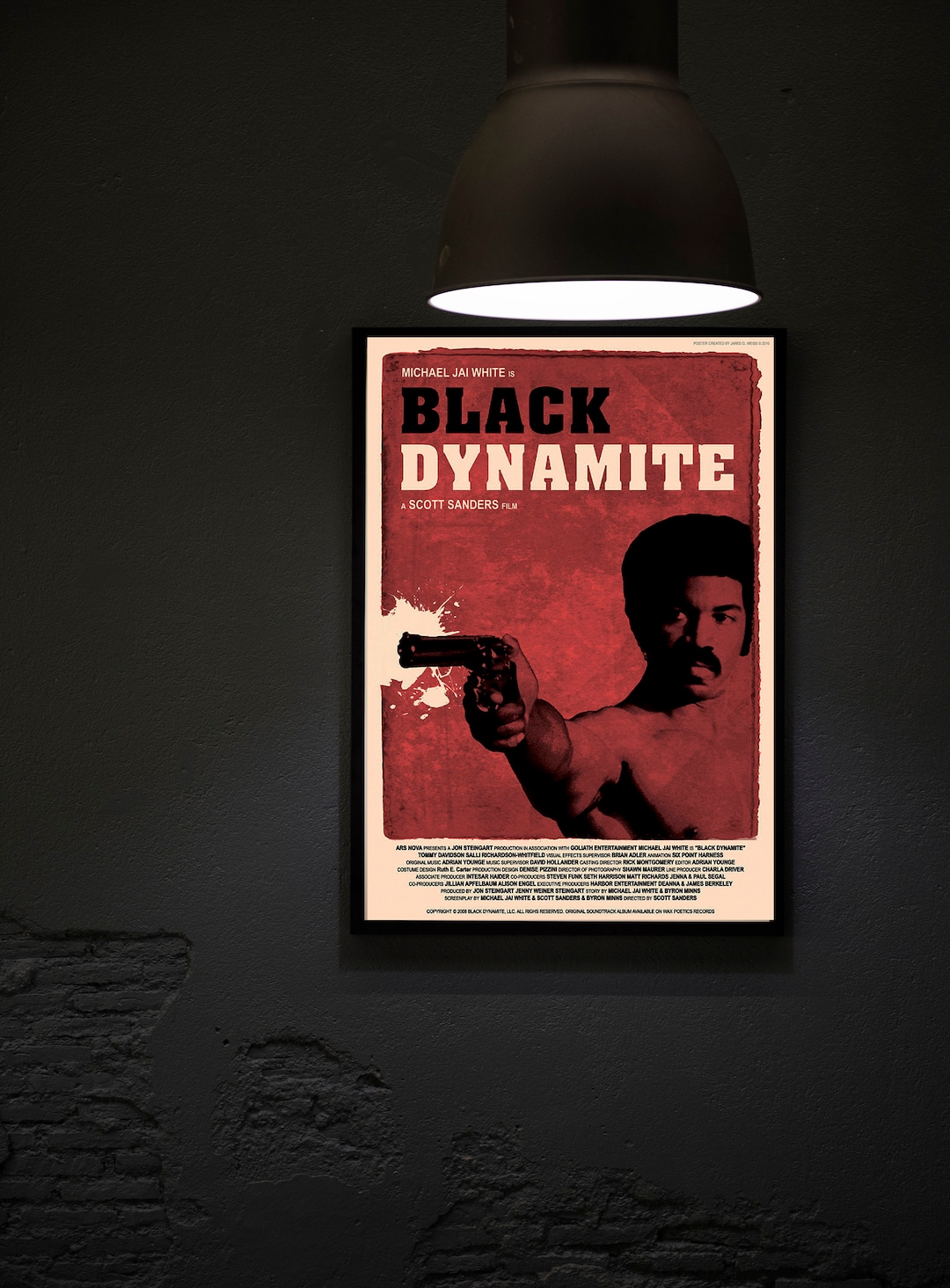 Black Dynamite (2009) Movie Poster Movie Print, Hip Hop Movie Posters ...