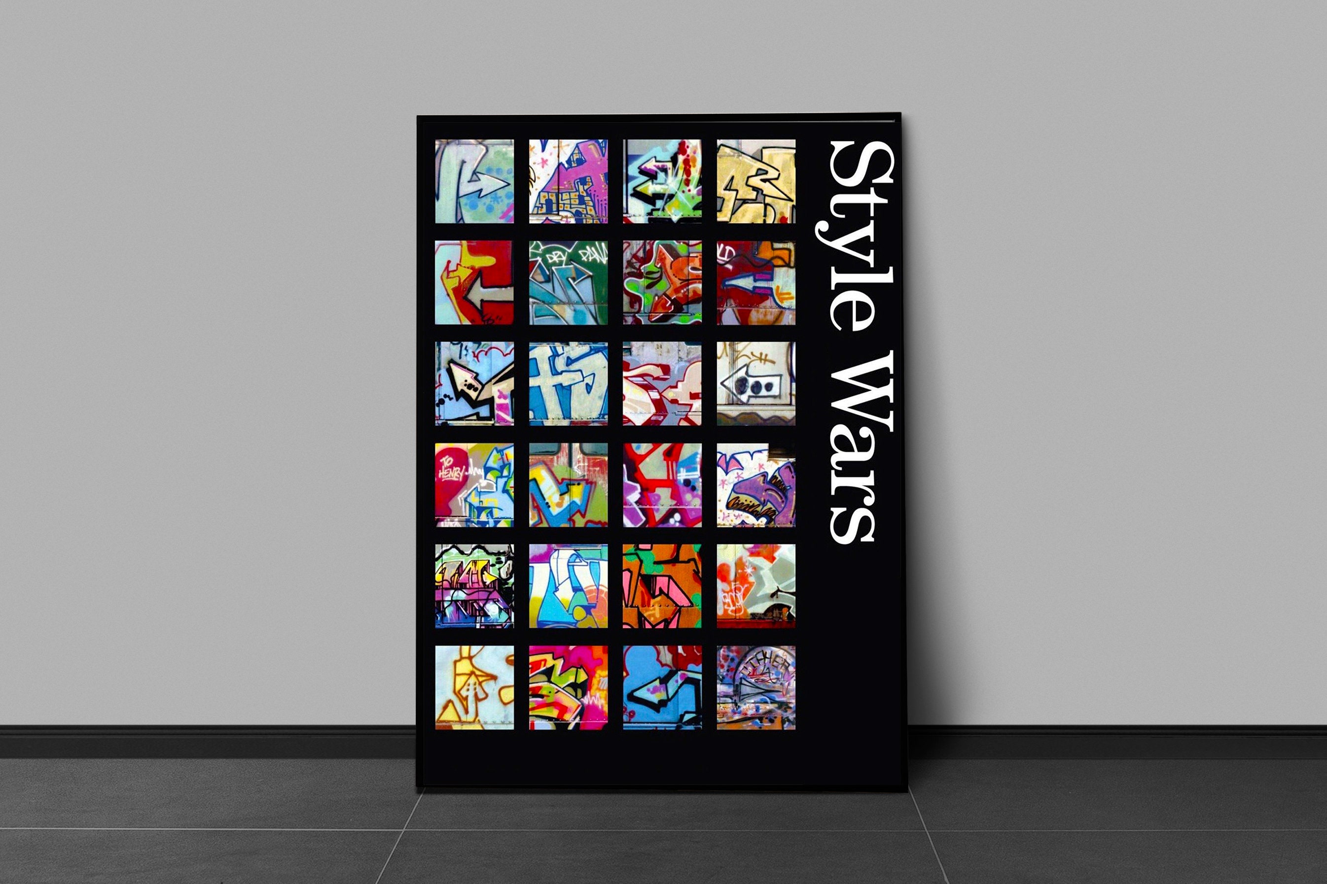 Style Wars 1983 Movie Poster Movie Print, Hip Hop Movie Posters, Wall ...