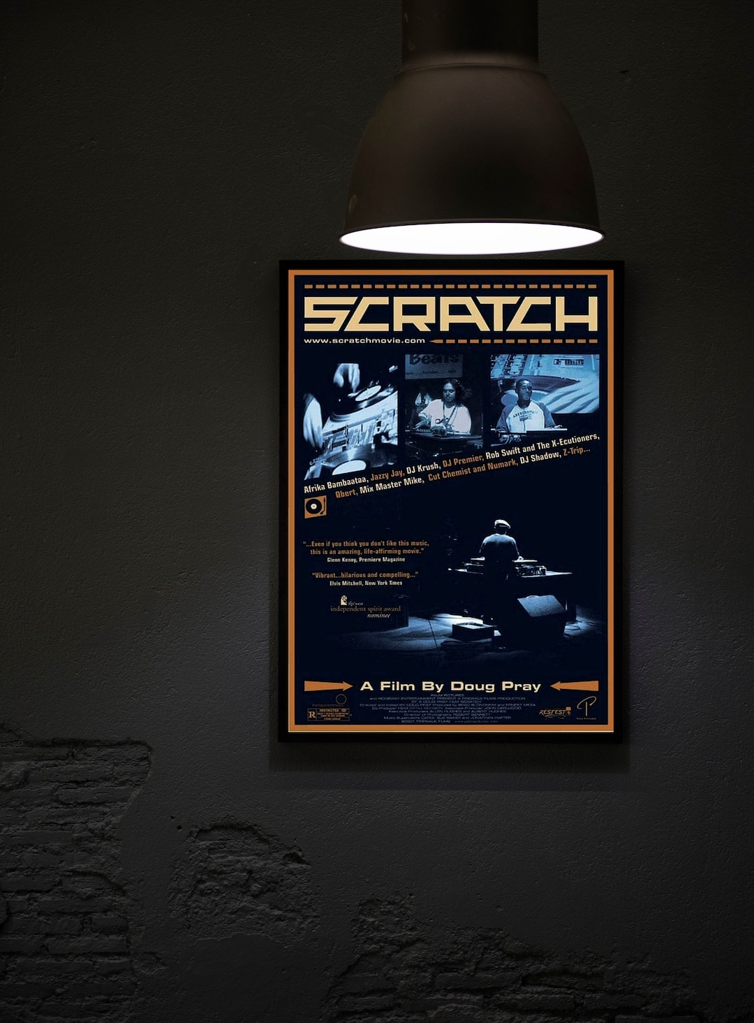 Scratch (2001) Movie Poster Movie Print, Hip Hop Movie Posters, Wall Art, Room Decor, Home Decor ...