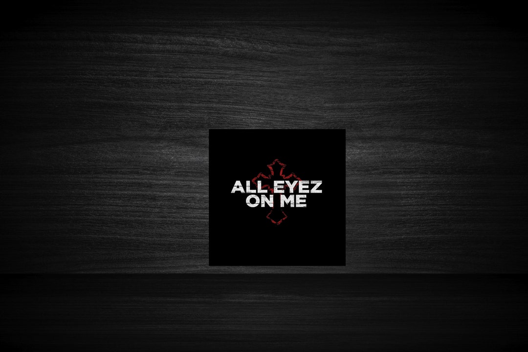 All Eyez on Me (2017) 3x3" Movie Poster Stickers, Hip Hop Movie ...