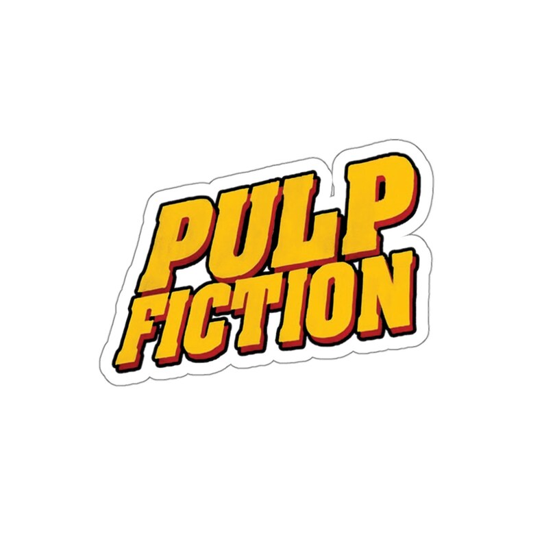 Pulp Fiction (1994) 3x3" Movie Sticker, Movie Print, Hip Hop Movie ...
