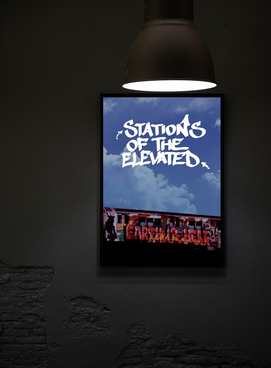 Stations of the Elevated (1981) Movie Poster Movie Print, Hip Hop Movie ...