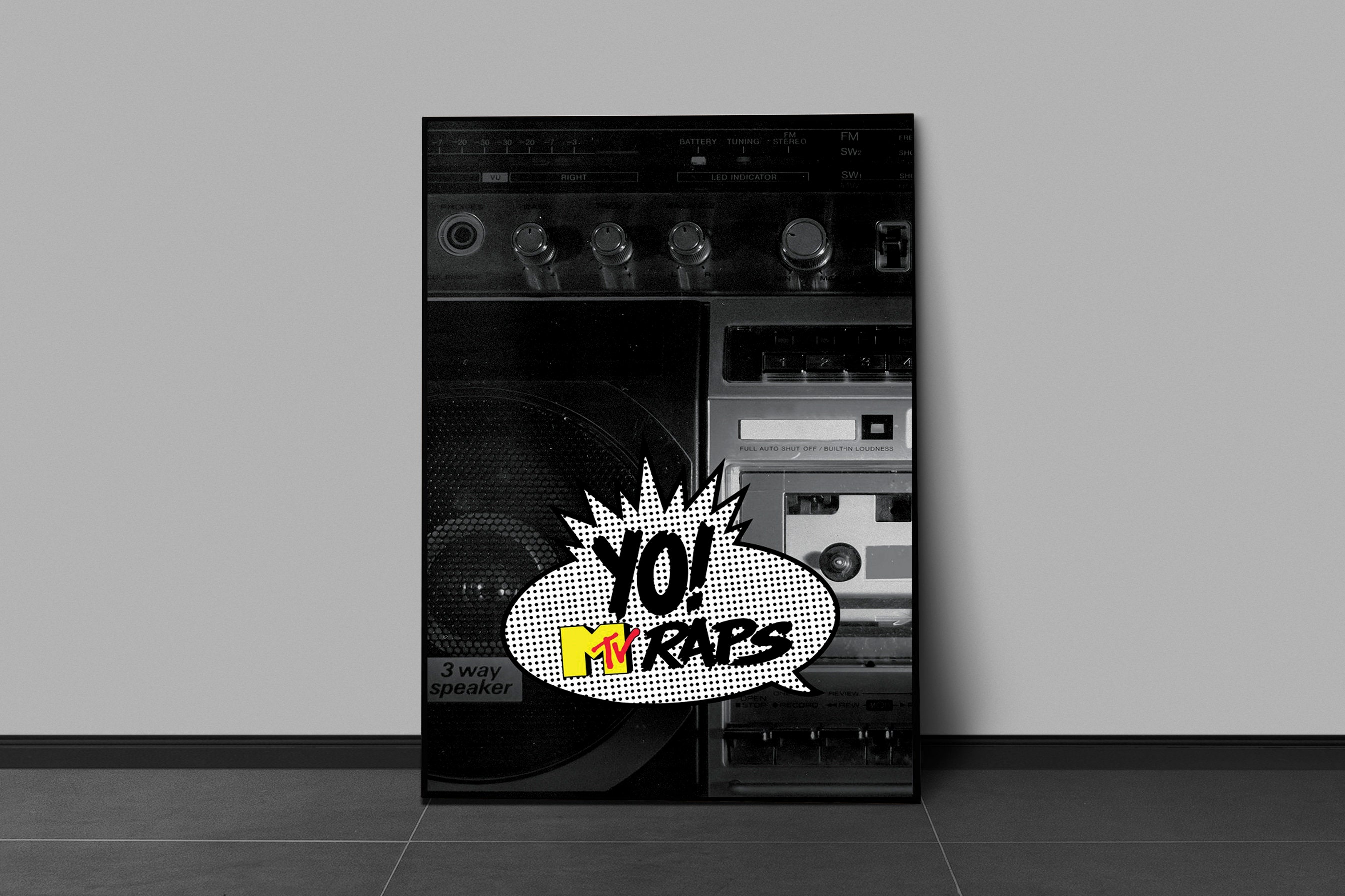 Yo MTV Raps 1988 Movie Poster Movie Print, Hip Hop Movie Posters, Wall ...