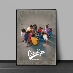 Crooklyn (1994) Movie Poster Movie Print, Hip Hop Movie Posters, Wall ...
