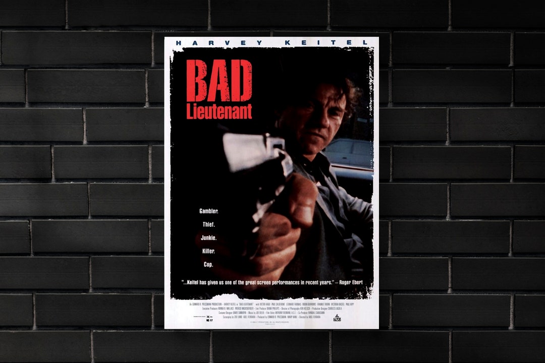 Bad Lieutenant (1992) Movie Poster Movie Print, Hip Hop Movie Posters ...