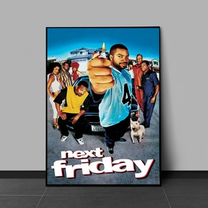 Friday (1995) Movie Poster Movie Print, Hip Hop Movie Posters, Wall Art ...