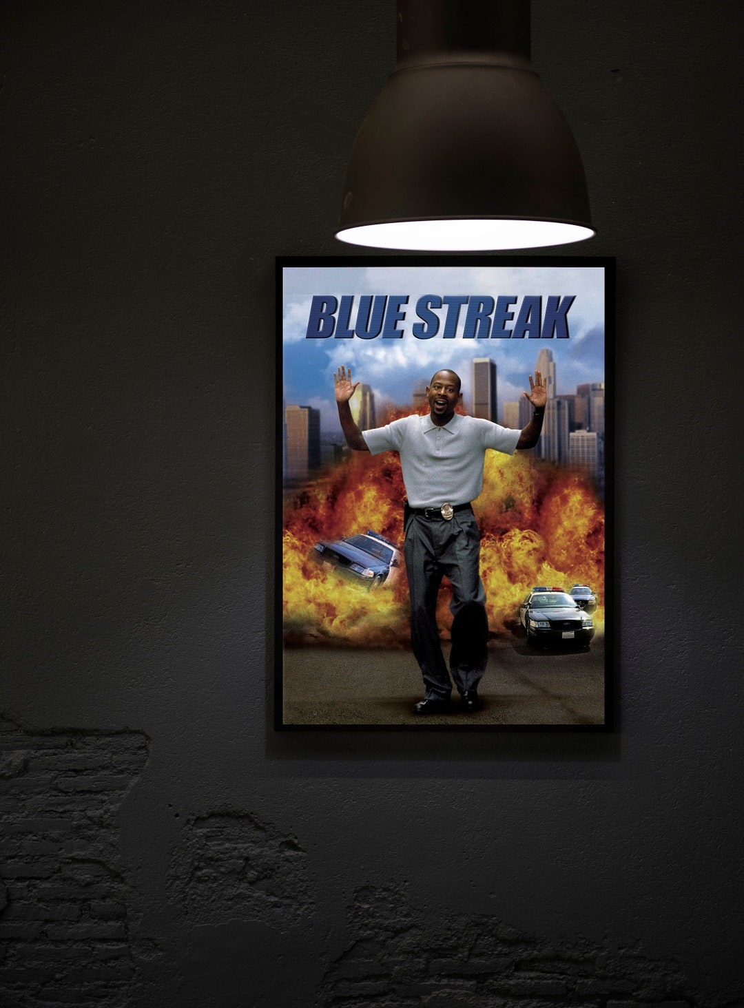 Blue Streak (1999) Movie Poster Movie Print, Hip Hop Movie Posters ...