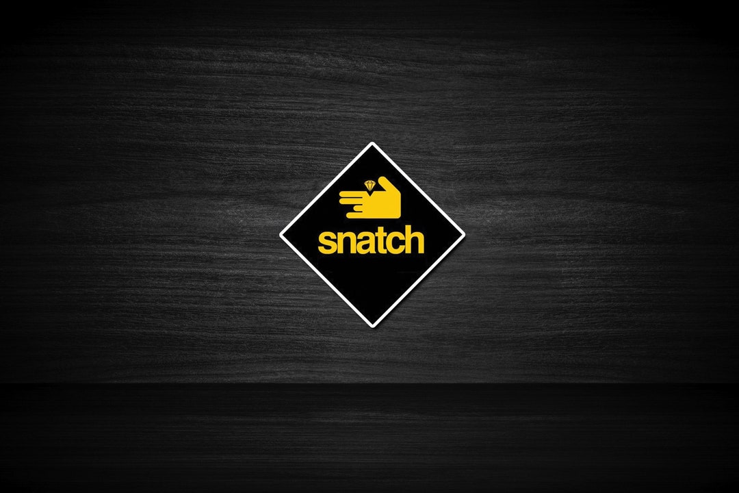 Snatch (2000) 3x3" Movie Sticker, Movie Print, Hip Hop Movie Stickers ...