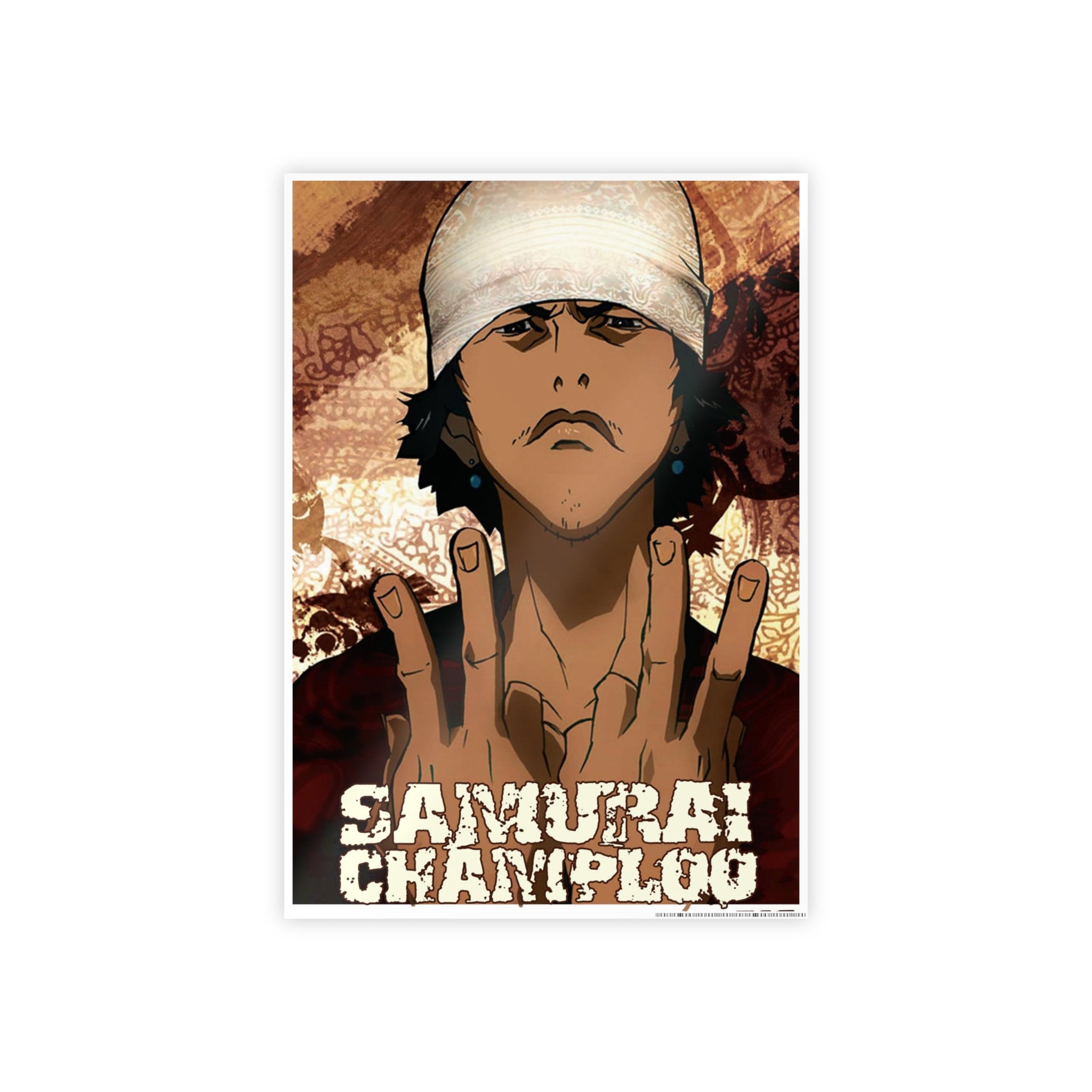 Samurai Champloo (2004) Movie Poster Movie Print, Hip Hop Movie Posters ...