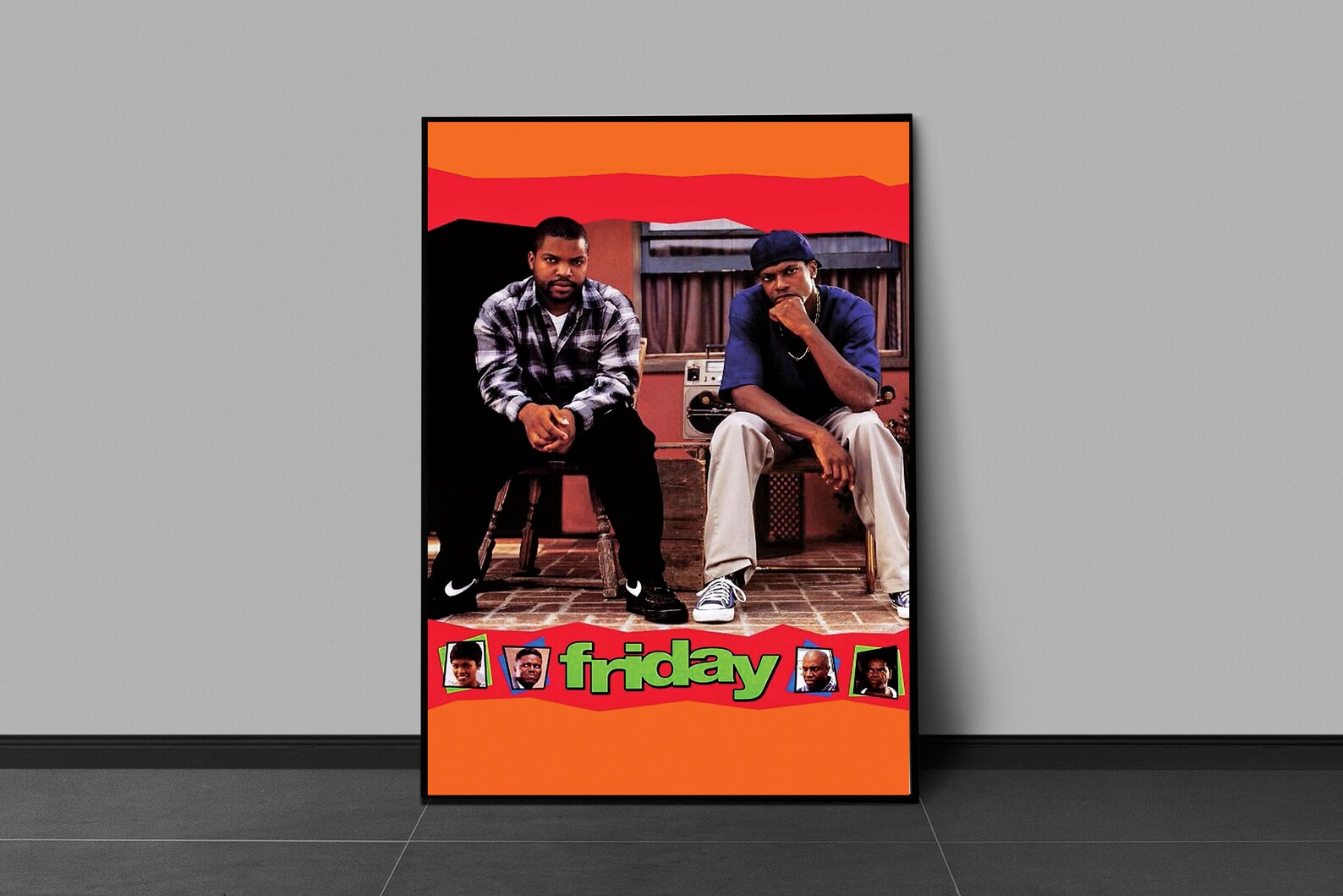 Friday (1995) Movie Poster Movie Print, Hip Hop Movie Posters, Wall Art ...