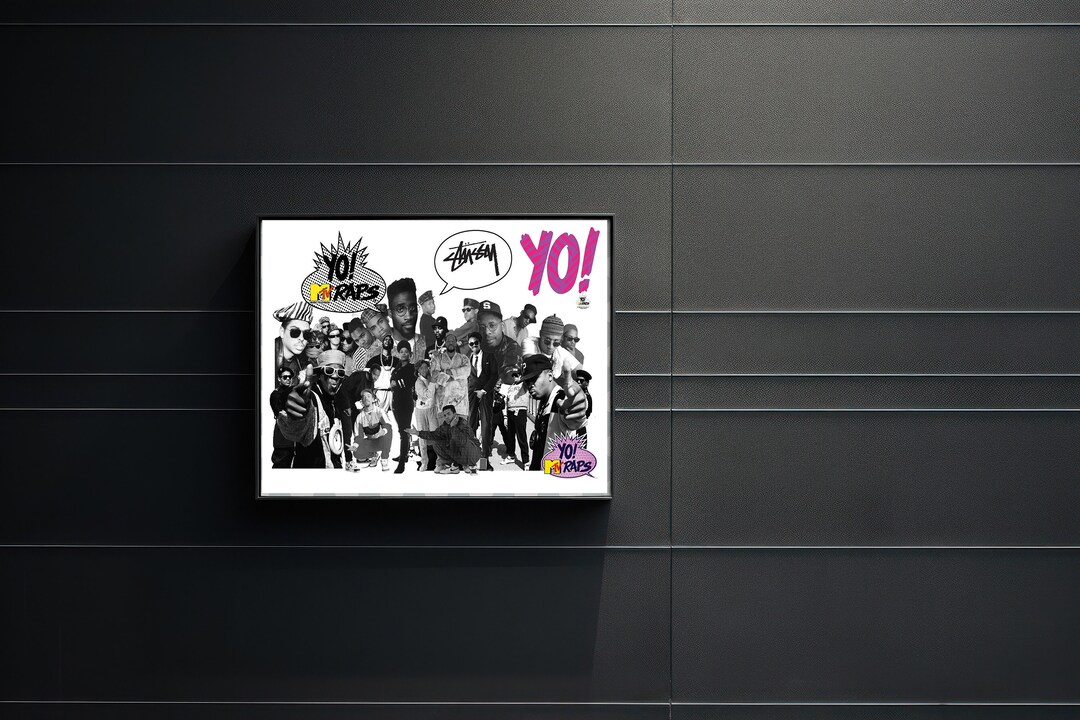 Yo! MTV Raps (1988) Movie Poster Movie Print, Hip Hop Movie Posters ...