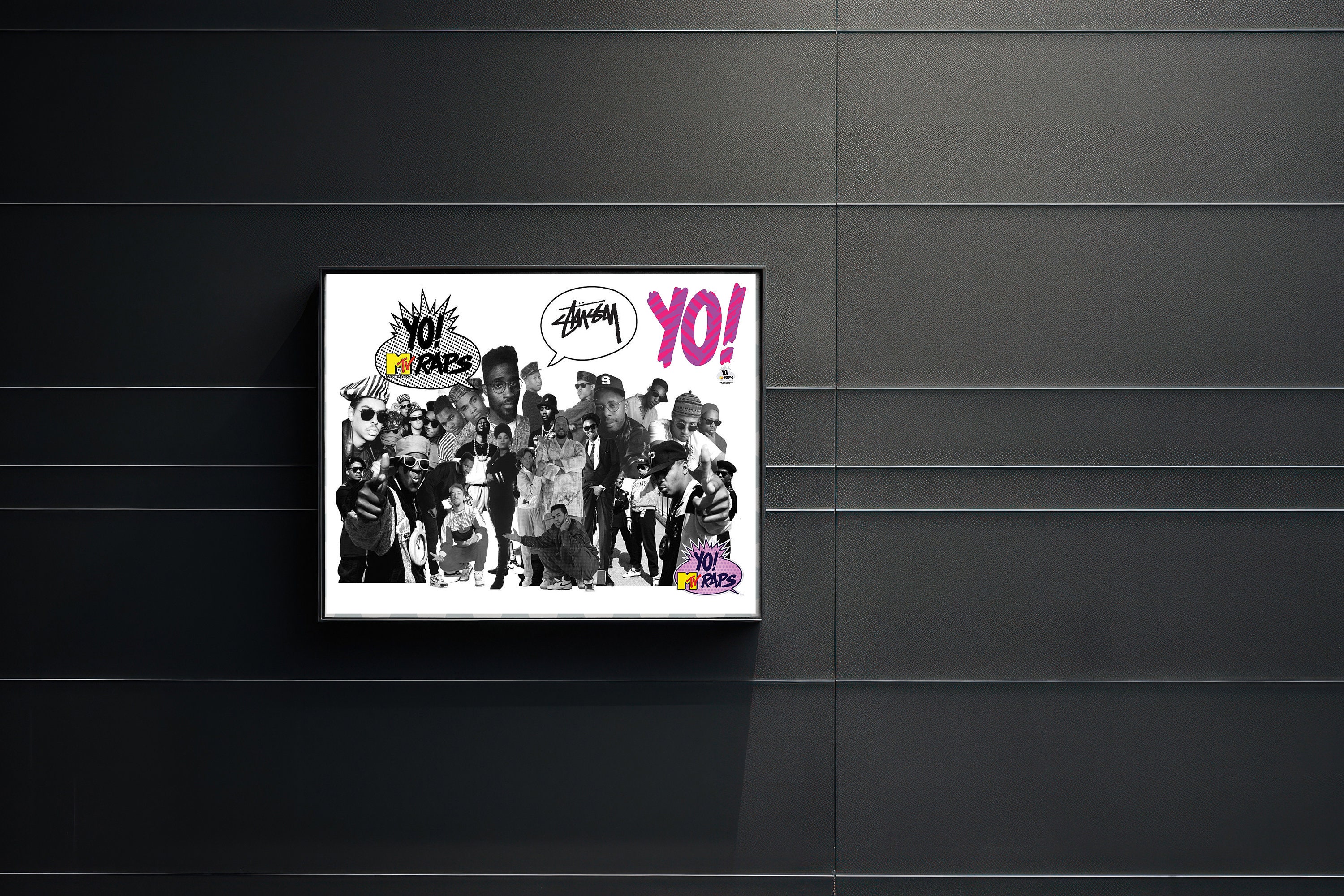 Yo MTV Raps 1988 Movie Poster Movie Print, Hip Hop Movie Posters, Wall ...