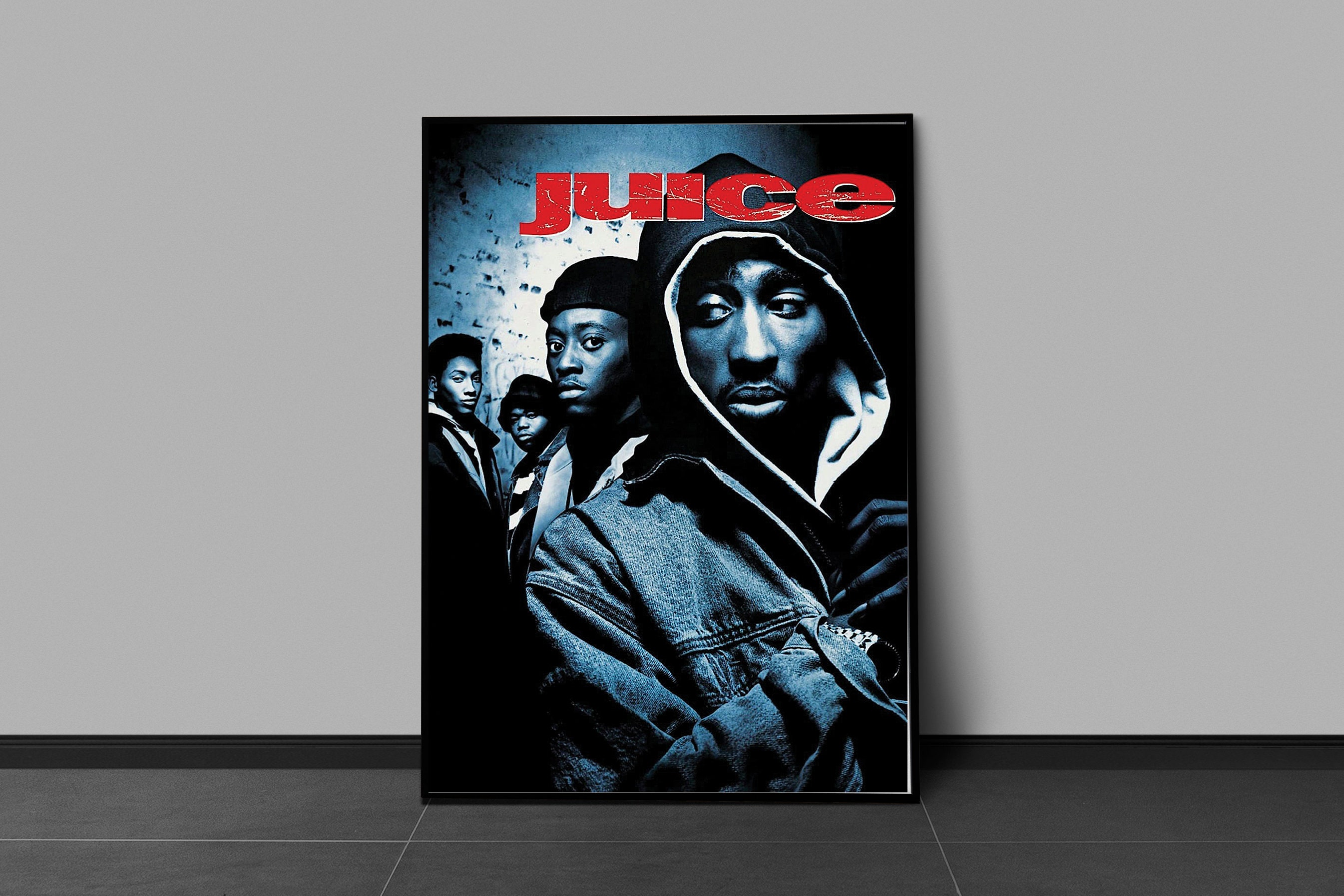 Juice 1992 Movie Poster Movie Print, Hip Hop Movie Posters, Wall Art ...