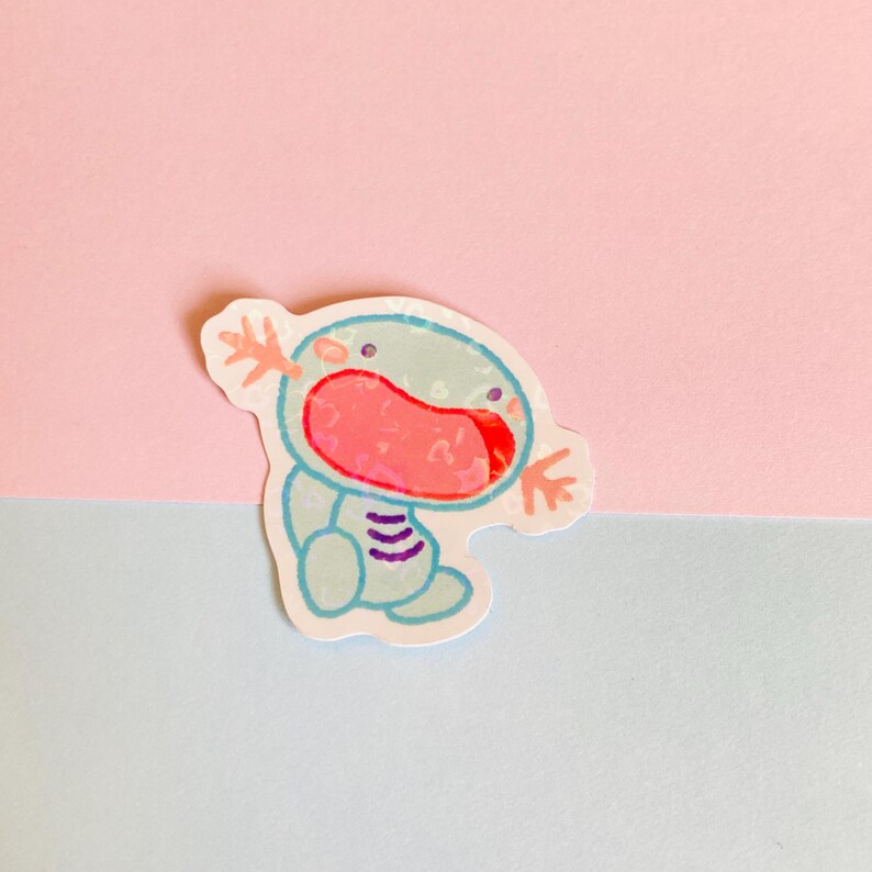 Wooper Sticker, for Deck Box or Card Binder! Holographic (4cm) - Etsy UK