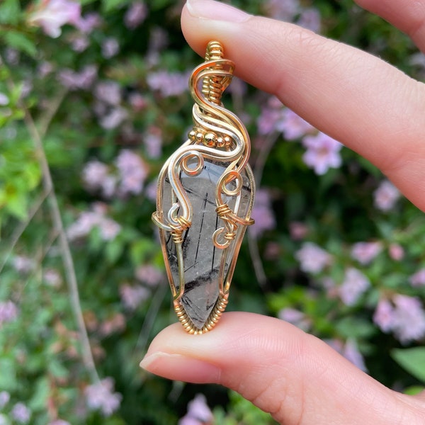 Wrapped Pendant - Etsy