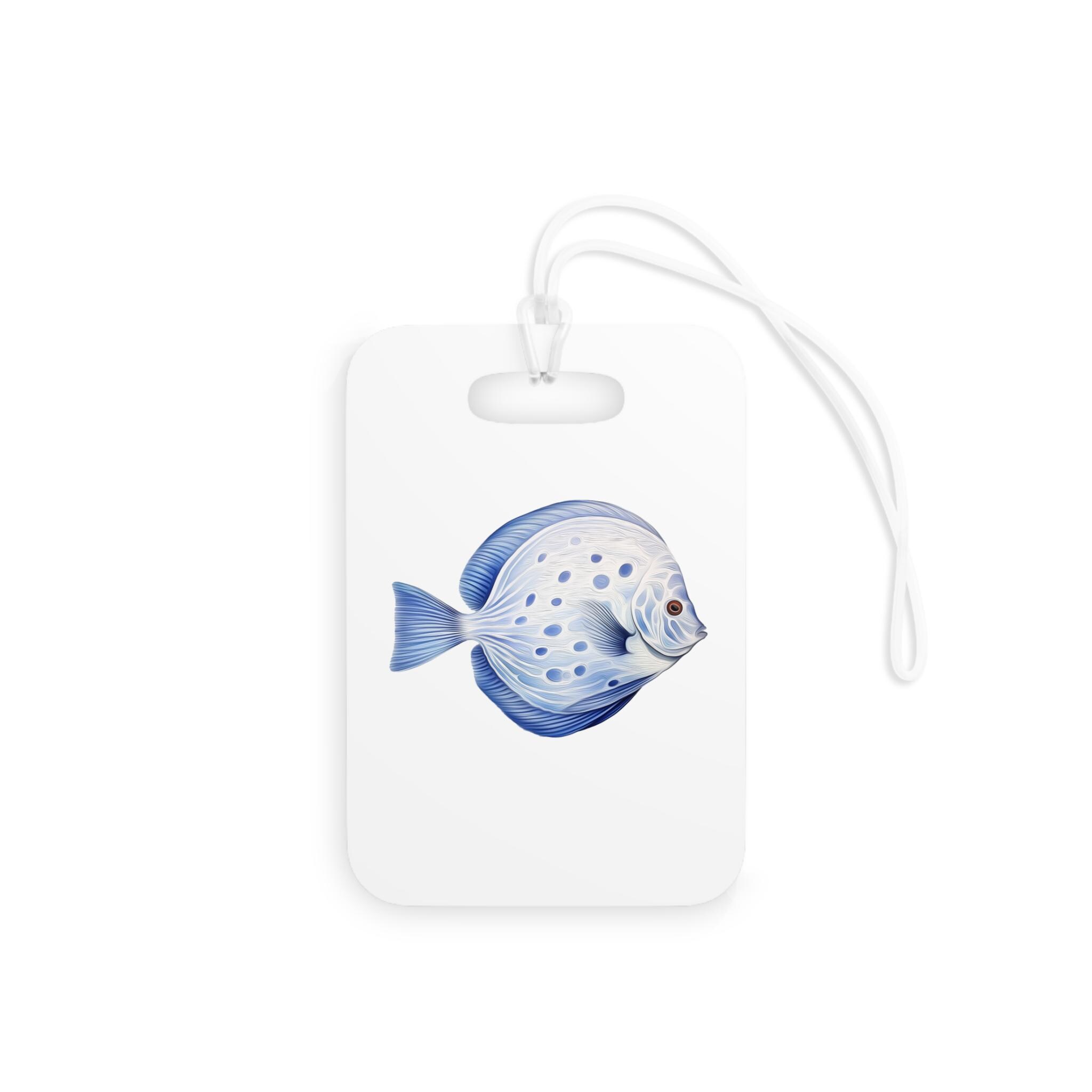 Personalized Fish Luggage Tags, Travel Bag Tag, Overnight Bag, Sports ...