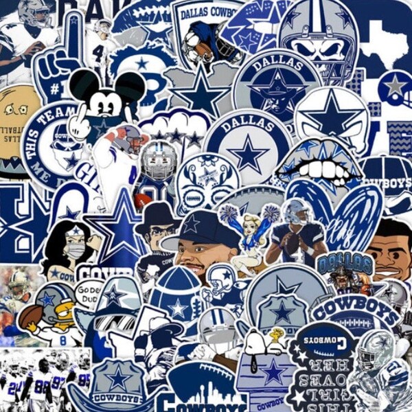 Dallas Cowboy Sticker - Etsy