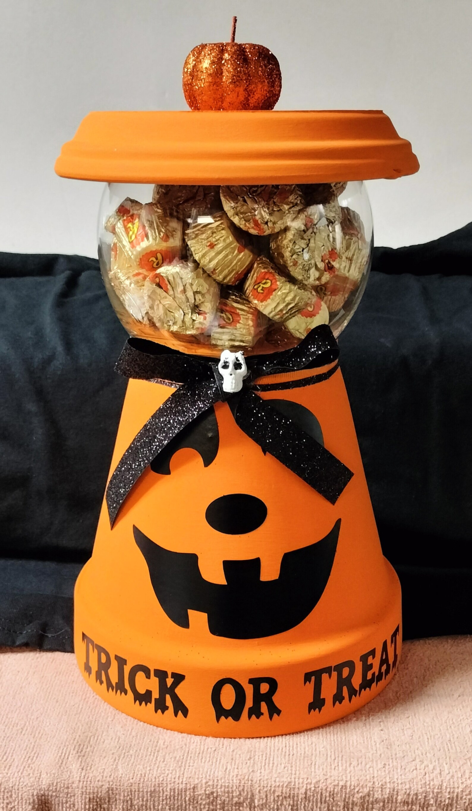 Flower Pot Candy Jar - Etsy